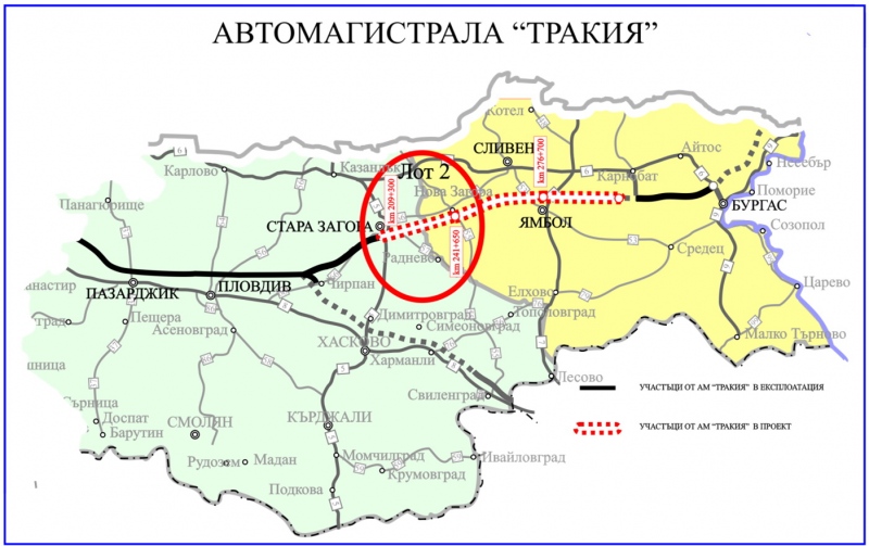 Bulgaria opens new 35km stretch of Trakiya motorway to the Black Sea ...