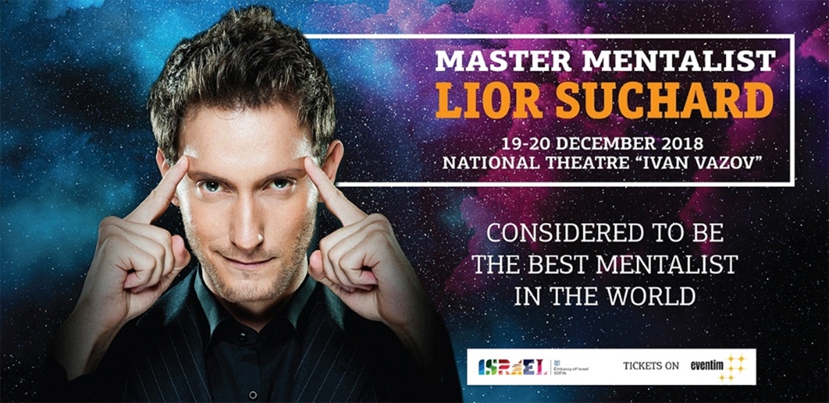 Israeli mentalist Lior Suchard set for two shows in Sofia – The Sofia Globe
