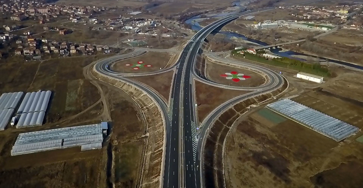 Bulgaria opens new 24km stretch of Struma Motorway between Kresna and ...