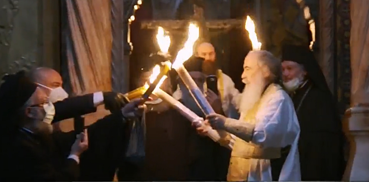 Orthodox Easter 2020: Scaled-down ‘holy fire’ ceremony in Jerusalem ...