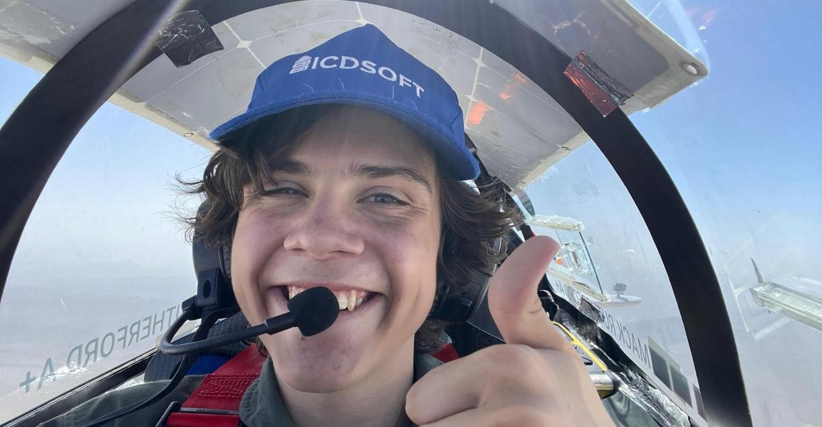 Youngest person to fly around the world solo to land in Bulgaria’s ...