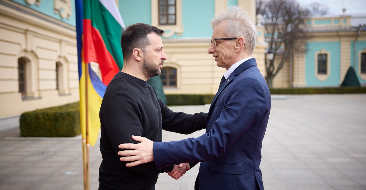 Bulgarian PM Denkov holds talks in Kyiv with Ukrainian President ...