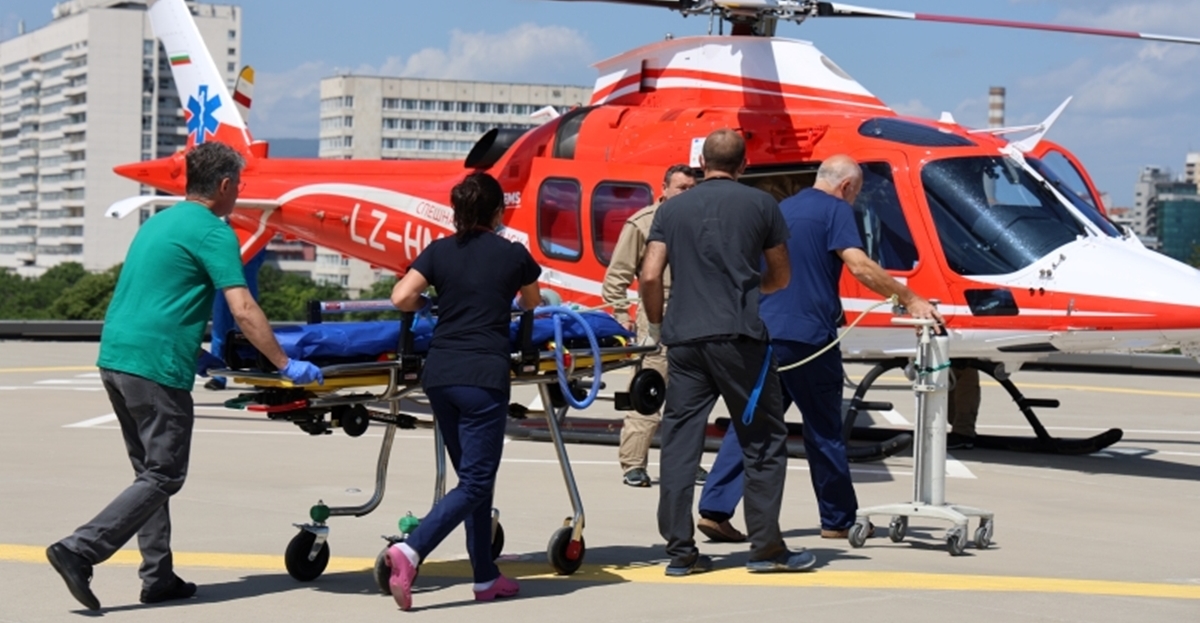 Bulgaria’s new medical emergency helicopter team carries out first ...