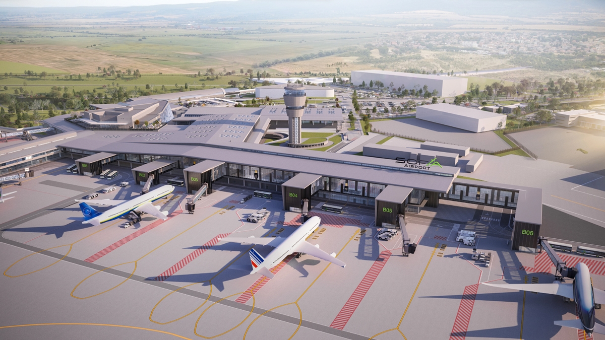 Concept design for Sofia Airport’s ‘five-star’ Terminal 3 unveiled ...