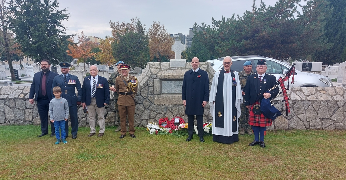 Remembrance Sunday 2025 observed in Bulgaria’s Plovdiv – The Sofia Globe