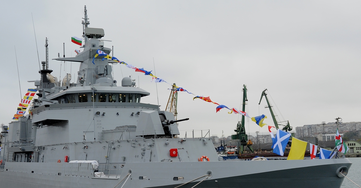 Bulgaria’s Navy receives first new multi-purpose modular patrol vessel ...